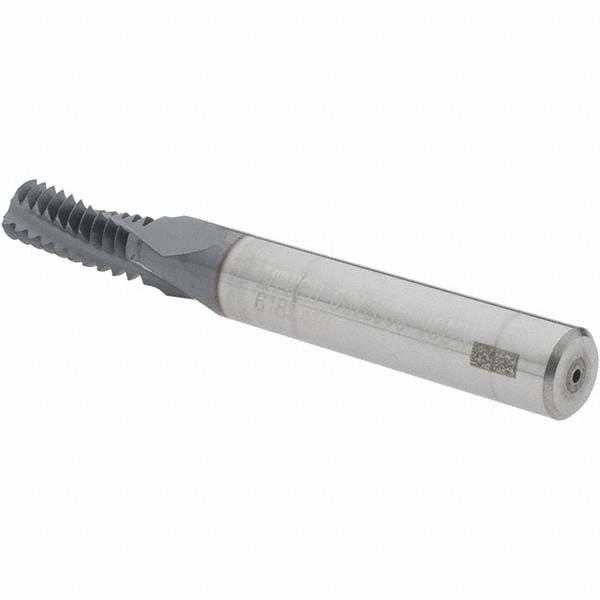 Iscar - 3/8-16 Internal 16 TPI 0.313" Shank 3-Flute RH Solid Carbide ...