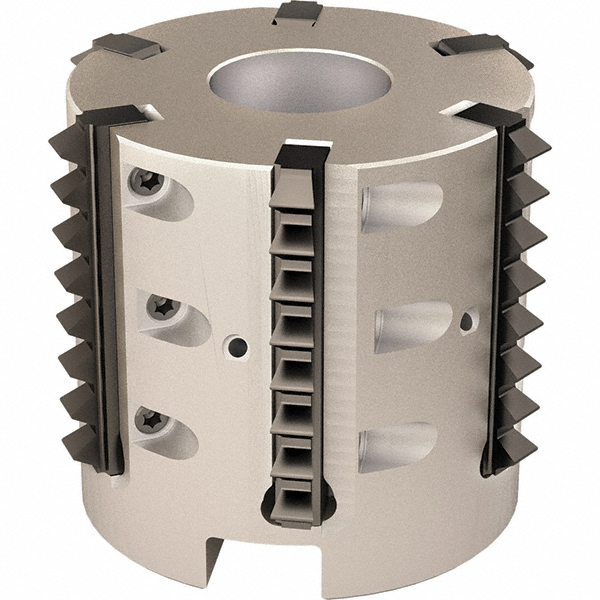 Vargus - Indexable Thread Mill: 2.478" Cut Dia, 7.874" Max Hole Depth ...