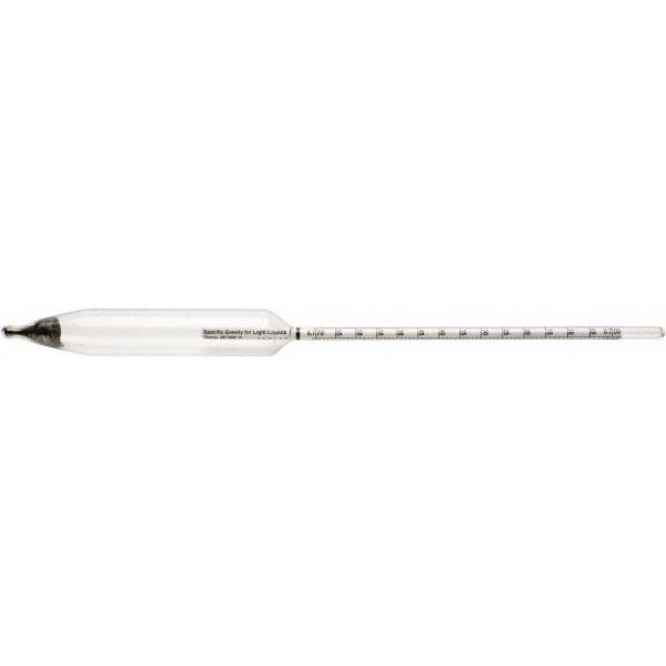 H-B Instruments - 325mm Long, Steel Specific Gravity Hydrometer ...