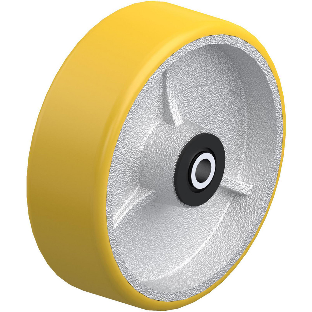 Pegasus - Rigid & Swivel Caster Wheel: Polyurethane, 6" Dia, 2" Wide, 1 ...