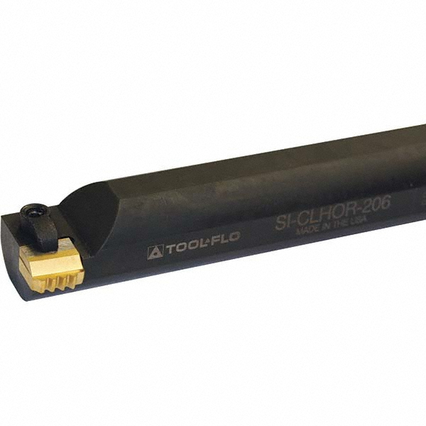 Tool-Flo - Indexable Threading Toolholder: Internal, Right Hand, 1-1/4 ...