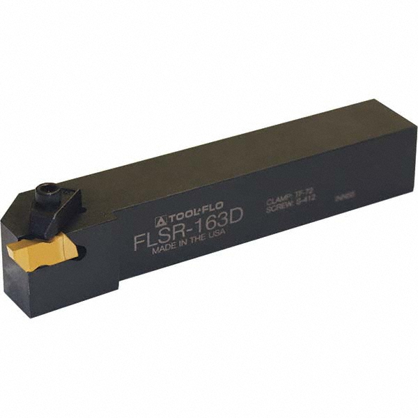 Tool-Flo - Indexable Threading Toolholder: External, Right Hand, 25 x ...