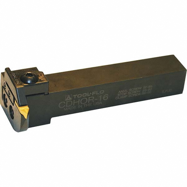 Tool-Flo - Indexable Grooving Toolholder: CDHOR-24, External, Right ...