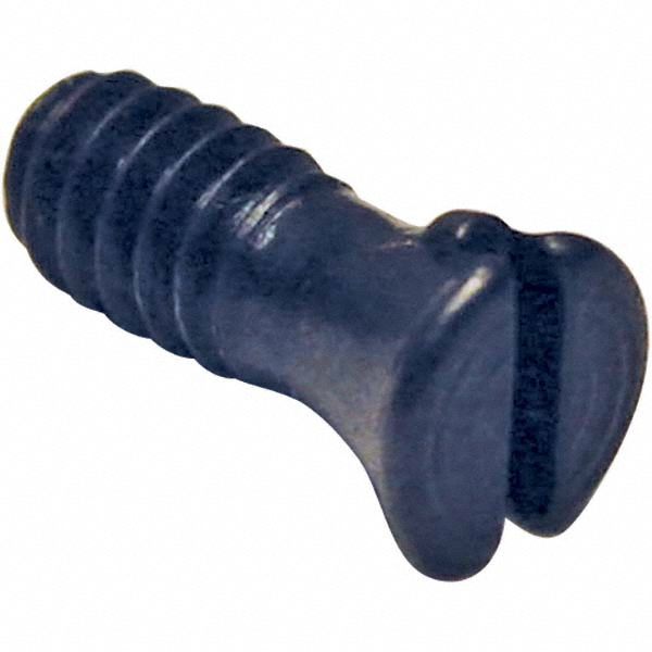 Tool-Flo - Seat Screw for Indexables: Slotted, #4-40 Thread | MSC Direct