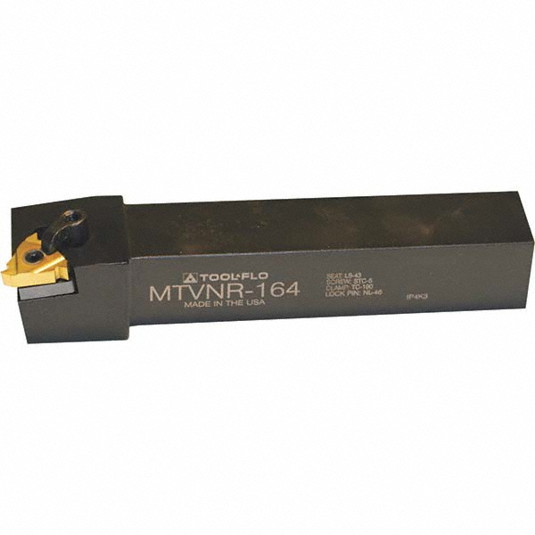 Tool-Flo - Indexable Threading Toolholder: External, Right Hand, 1-1/4 ...