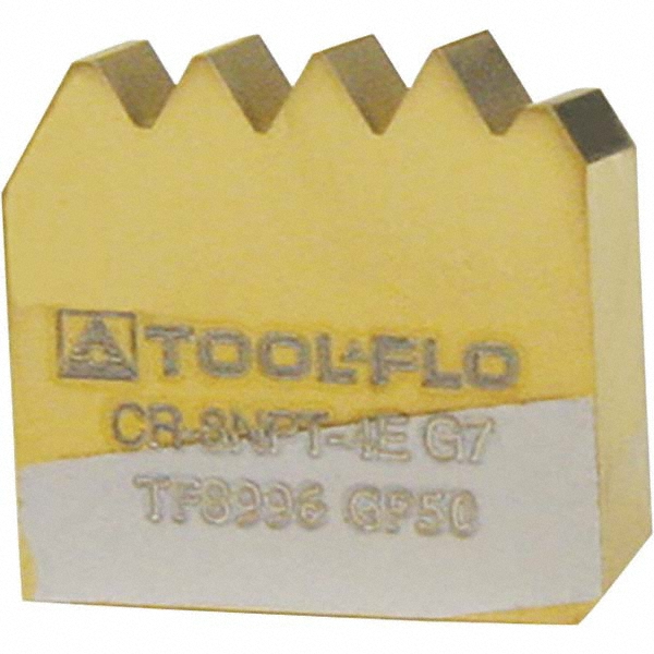 Tool-Flo - V8484 Grade AC50D, External API Round Threading Insert ...