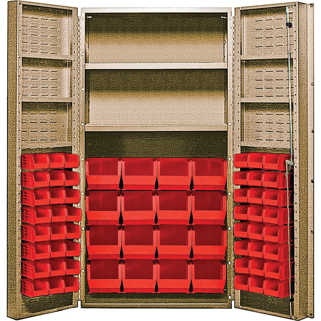 Quantum Storage - Bin Shelving: Bin Shelving Type: Bin Cabinet; Shelf ...
