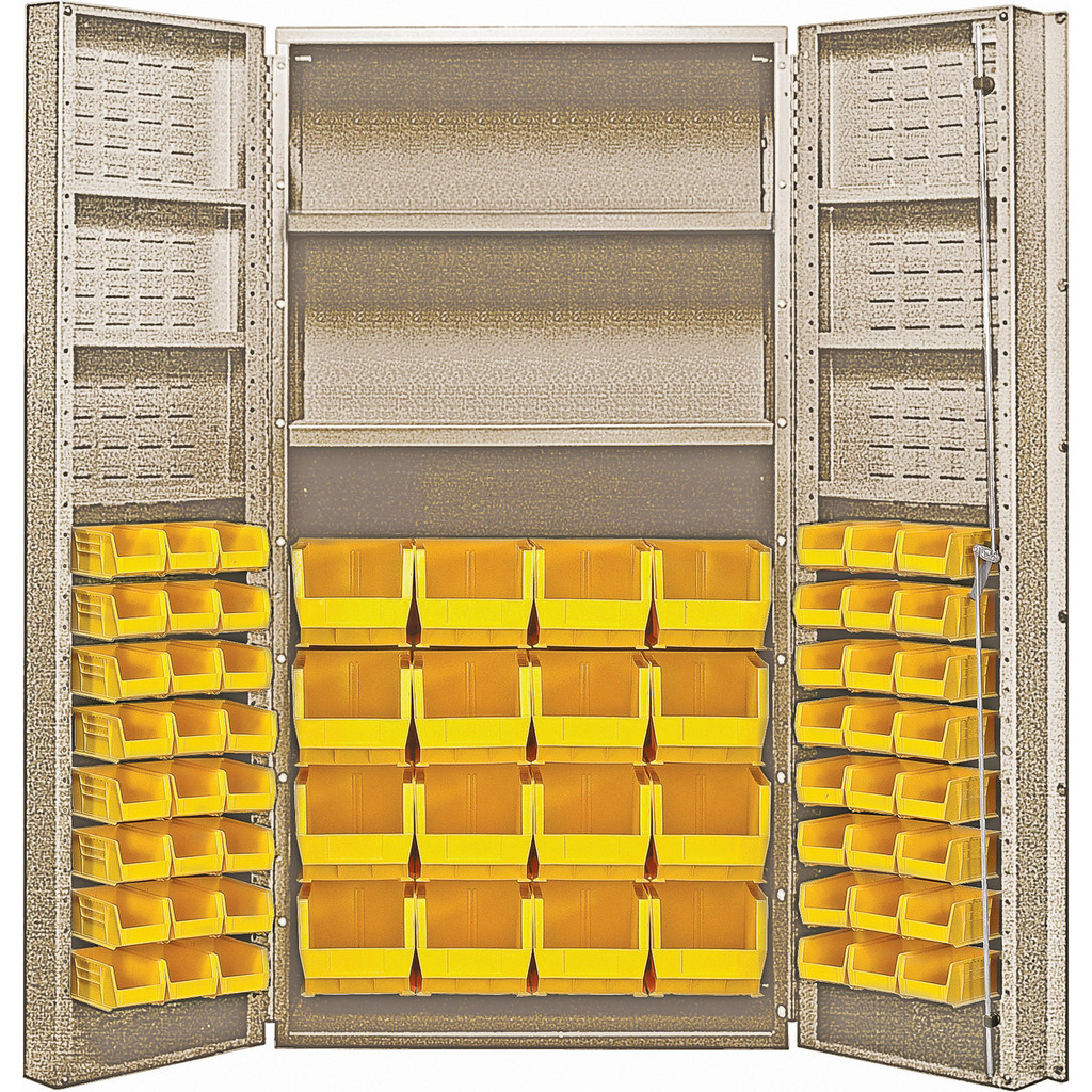 Quantum Storage - Bin Shelving: Bin Shelving Type: Bin Cabinet; Shelf ...