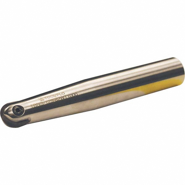 Tool-Flo - Indexable Ball Nose End Mill: 0.9843" Cut Dia, Steel, 9.4488 ...