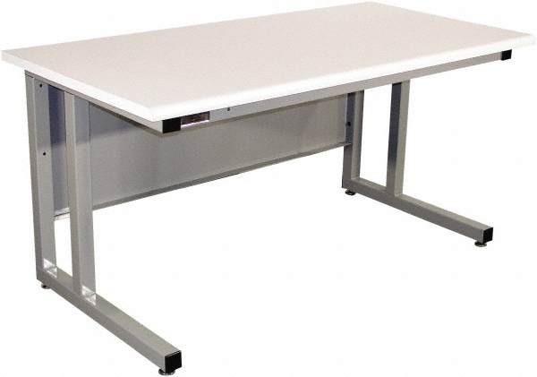Proline - Stationary Workbench: Gray - 68468354 - MSC Industrial Supply