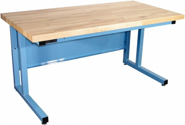 Proline - Stationary Workbench: Blue - 68469576 - MSC Industrial Supply
