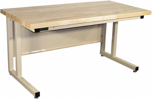 Proline - 60 Wide x 30" Deep x 30" High, Butcher Block Maple Workbench ...