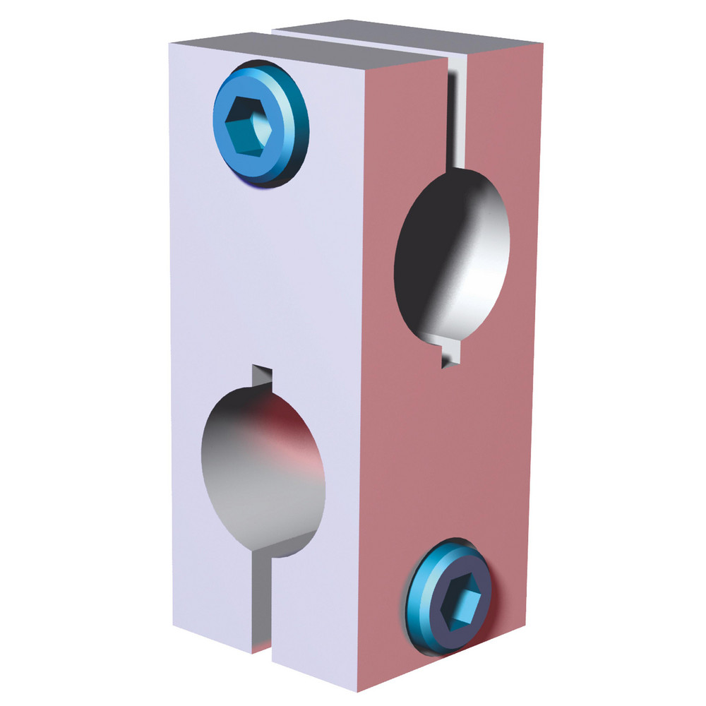 De-Sta-Co - Aluminum Round Tooling Cross Transition Block | MSC Direct