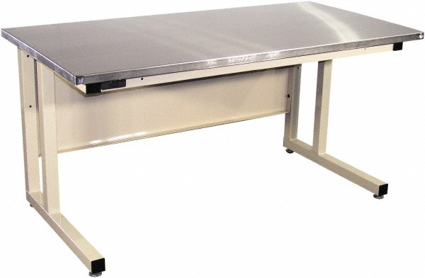 Proline - 60 Wide x 30" Deep x 30" High, Stainless Steel Workbench ...