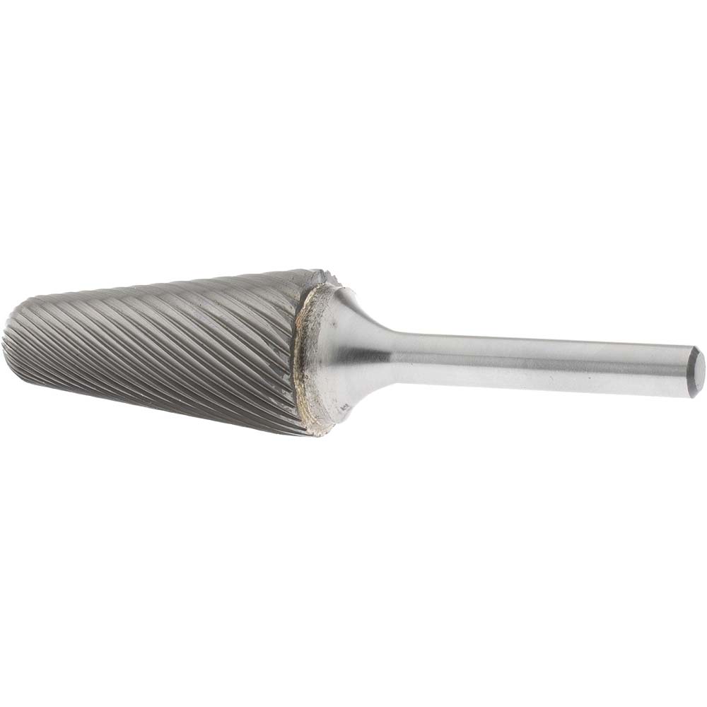OSG - Abrasive Burr: SL-7, 19.00 mm Cut Dia, Taper, Single Cut | MSC Direct