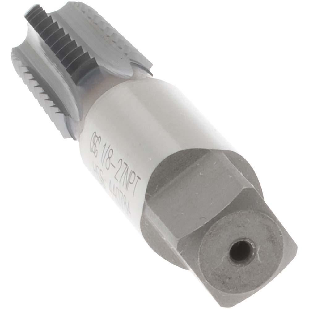 OSG - 1/8-27 NPT, 5 Flutes, TiCN Coated, High Speed Steel, Interrupted ...