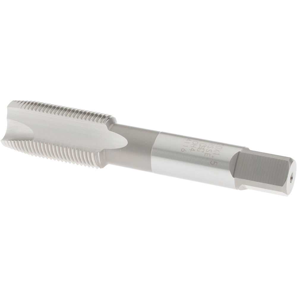 OSG - Spiral Point Tap: M20x1.5 Metric Fine, 3 Flutes, Plug Chamfer ...