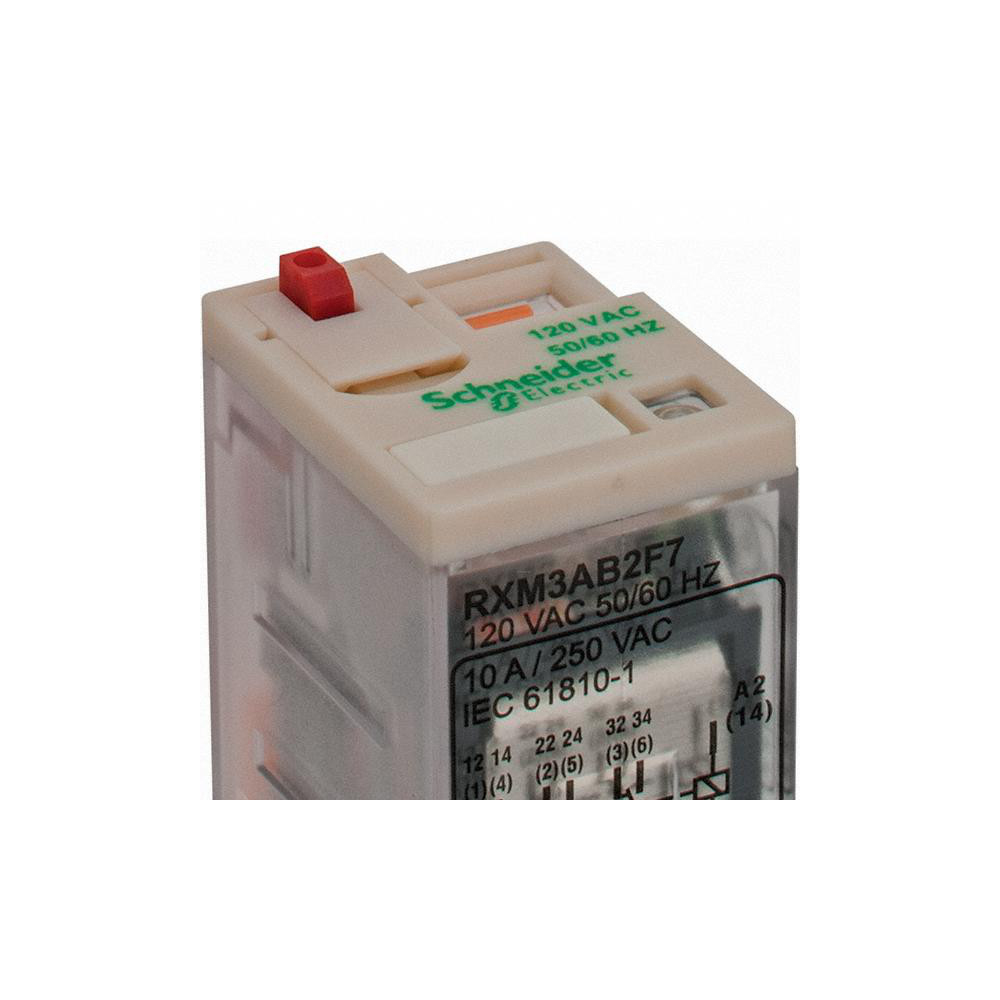 Square D - 11 Pins, 1.2 VA Power Rating, Ice Cube Electromechanical ...