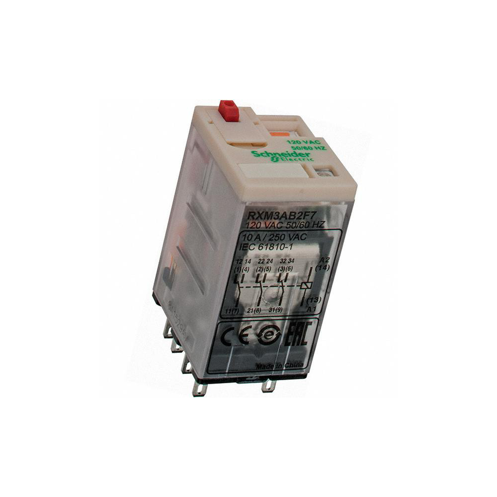 Square D - 11 Pins, 1.2 VA Power Rating, Ice Cube Electromechanical ...