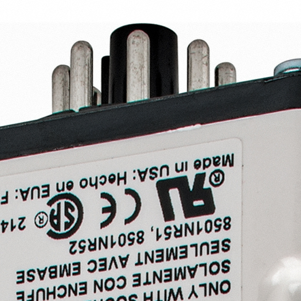 Square D - 8 Pin, 3 min Delay, DPDT Time Delay Relay - 68618628 - MSC ...