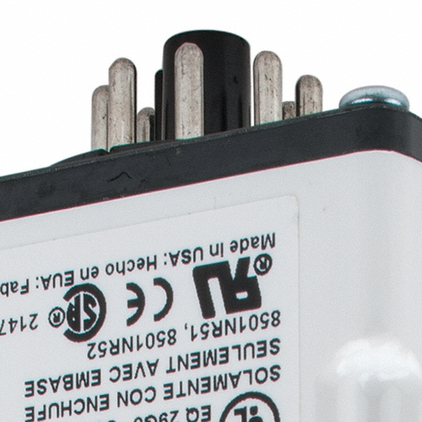 Square D - 8 Pin, 10 min Delay, DPDT Time Delay Relay - 68618644 - MSC ...