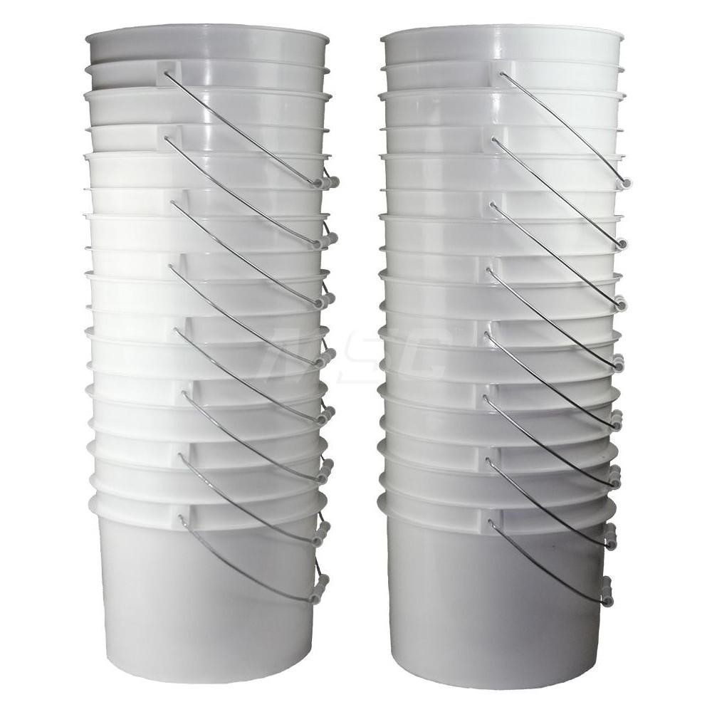 Value Collection - Buckets & Pails; Capacity: 3.5 gal (US); Body ...