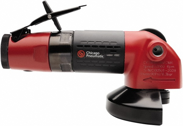 Chicago Pneumatic - Air Angle Grinder: 4" Wheel Dia, 12,000 RPM | MSC ...