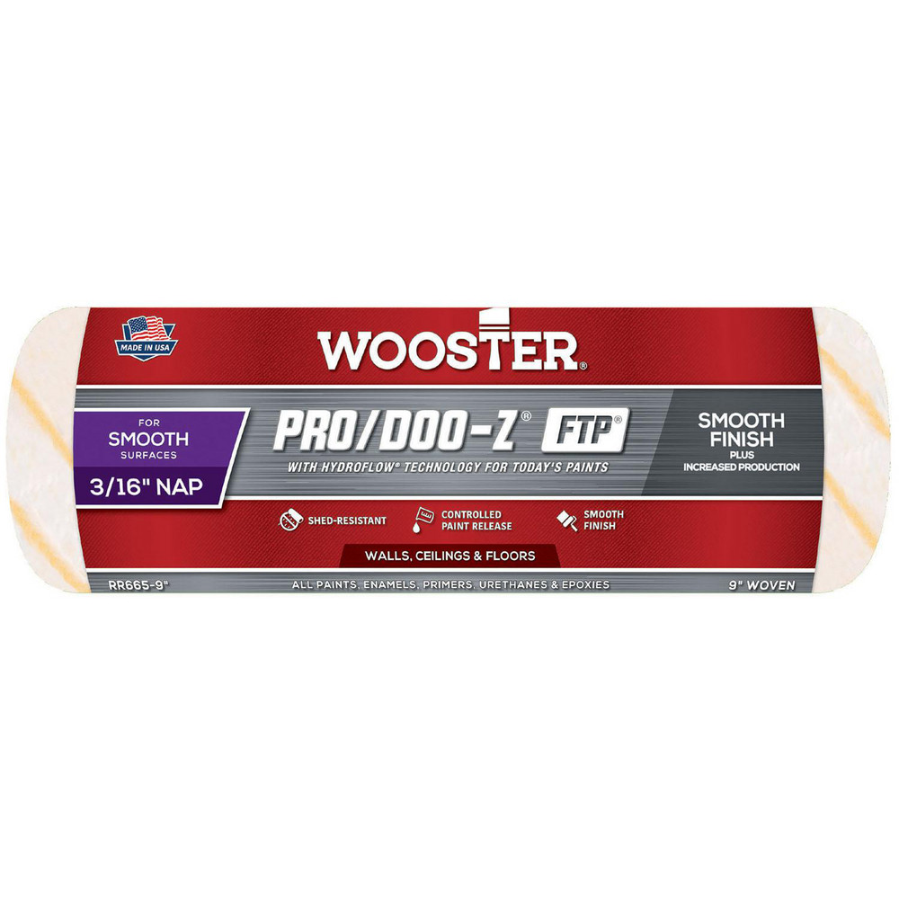 Wooster Brush - 3/16" Nap, 9" Wide Paint Roller - 68696251 - MSC ...