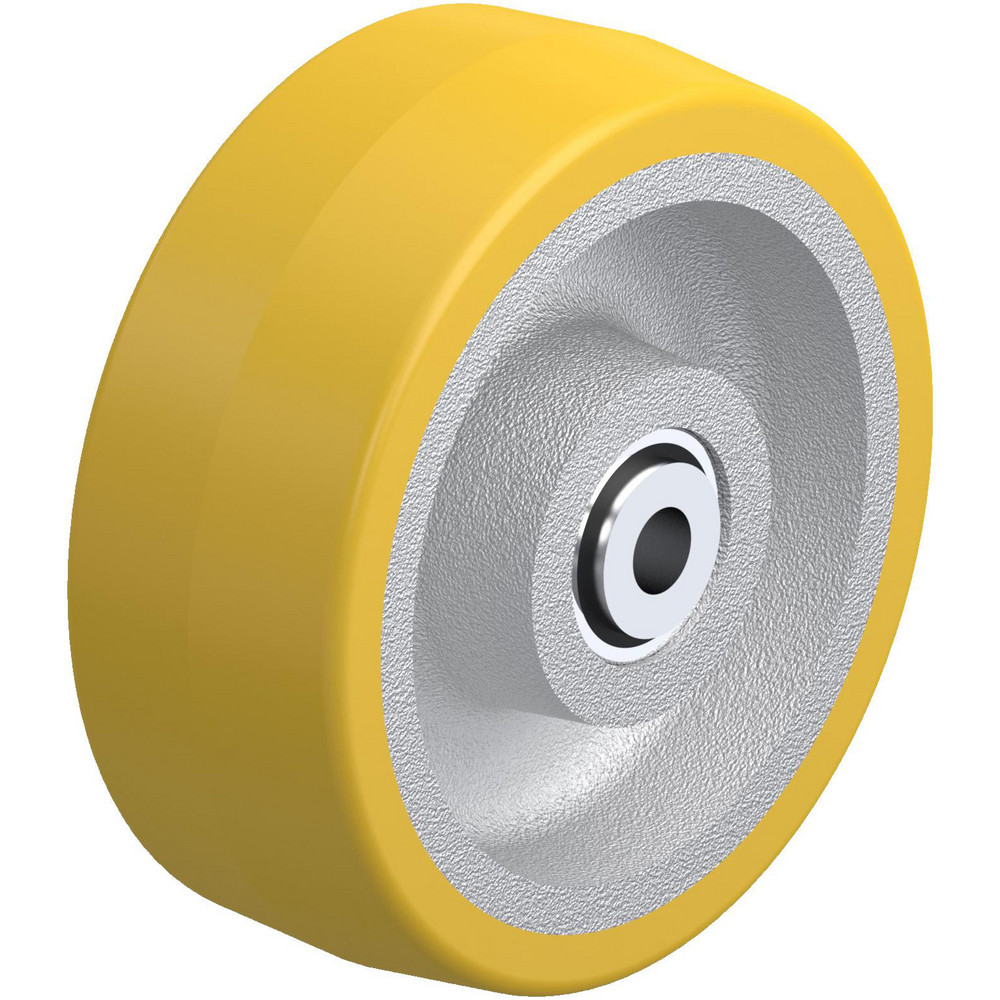 Pegasus - Rigid & Swivel Caster Wheel: Polyurethane, 8" Dia, 2" Wide, 1 ...