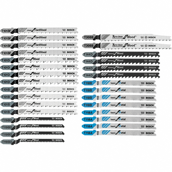Bosch - 30PC. SAW BLADE JIG SAW BLADE | MSC Direct