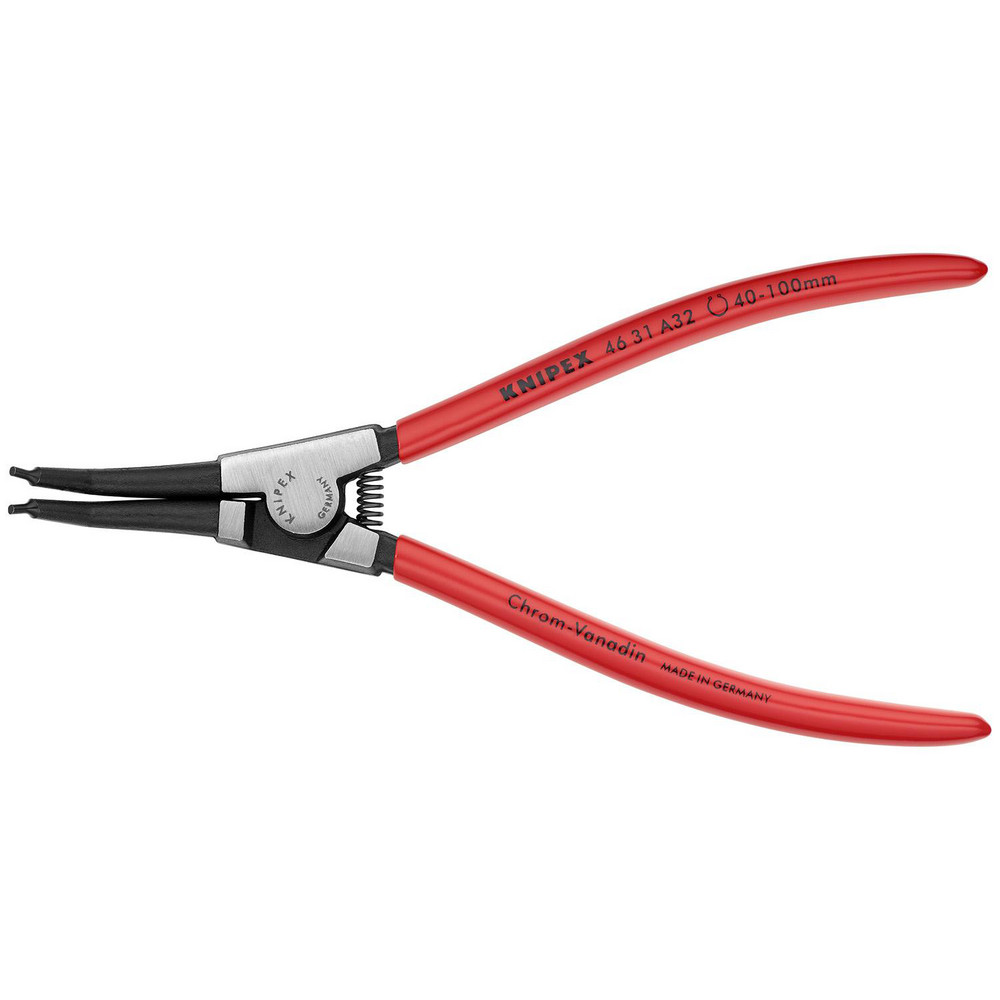 Knipex - Retaining Ring Pliers: Type: External Snap Ring Pliers; Tip ...