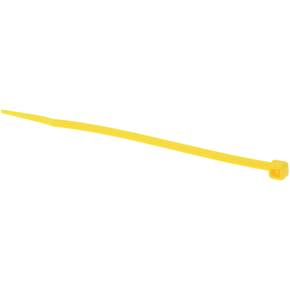PRO-SOURCE - Standard Cable Tie: 4" Long, Yellow, Nylon | MSC Direct