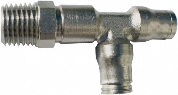 Legris - Push-to-Connect Tube x MNPT x Tube x Male Fitting: NPT, 1/2" OD | MSC Direct