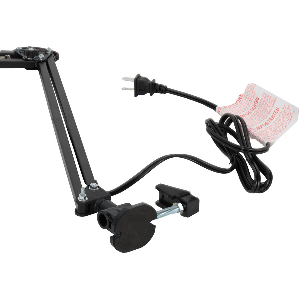 Value Collection - Task Light: Incandescent, 40" Reach, Swing Arm ...