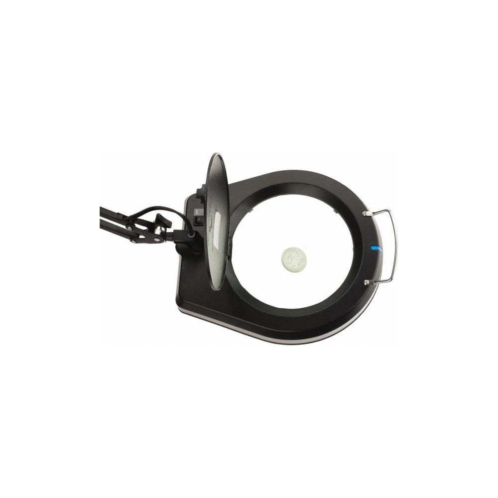 Value Collection - Task Light: Fluorescent, 50" Reach, Swing Arm, Clamp ...