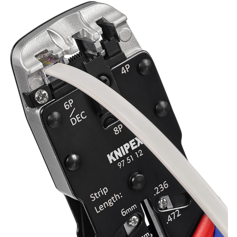 Knipex - Crimpers: Handle Style: Comfort Grip; Crimper Type: Crimping ...