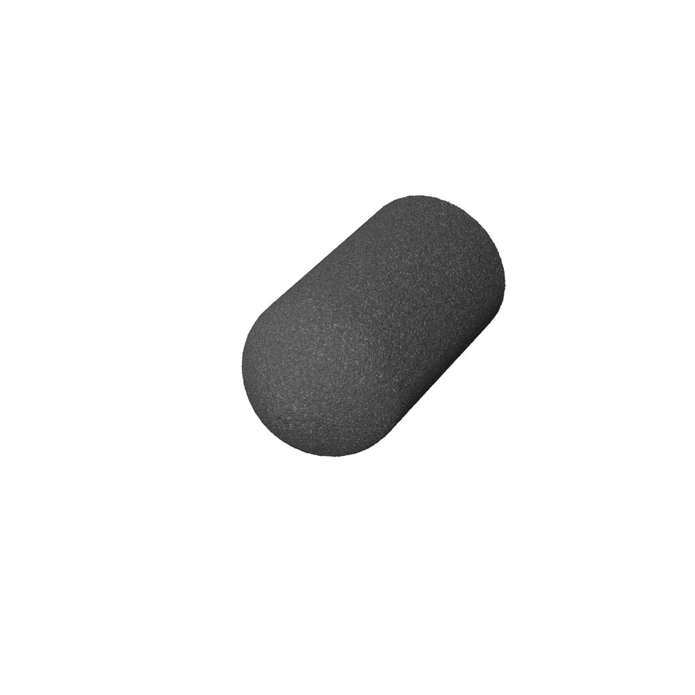 Made in USA - Abrasive Round Tip Plug: 18R Type, Hard, 5/8-11 Arbor ...