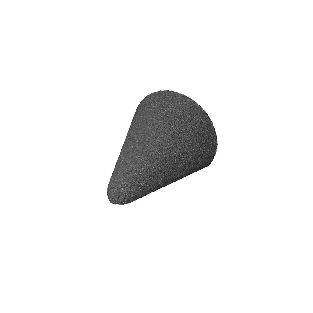 Made in USA - Abrasive Round Tip Cone: 17R Type, Hard, 5/8-11 Arbor ...
