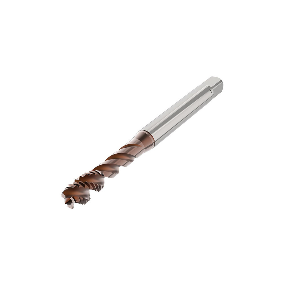 Seco - Spiral Flute Tap: M8x1.25, Metric Fine, 3 Flute, Modified Bottoming Chamfer, 6H Class of ...