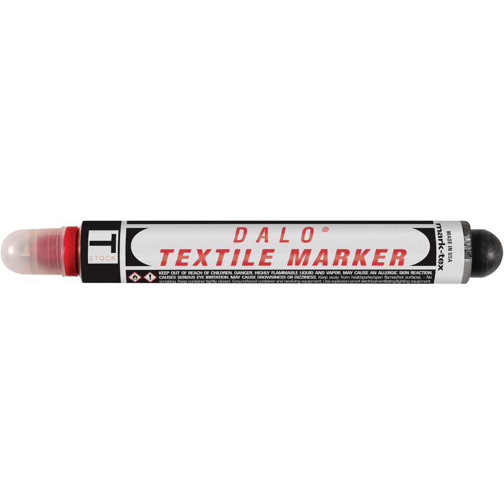Dykem - Paint Pen: Red, Liquid Ink, Steel Ball Tip | MSC Direct
