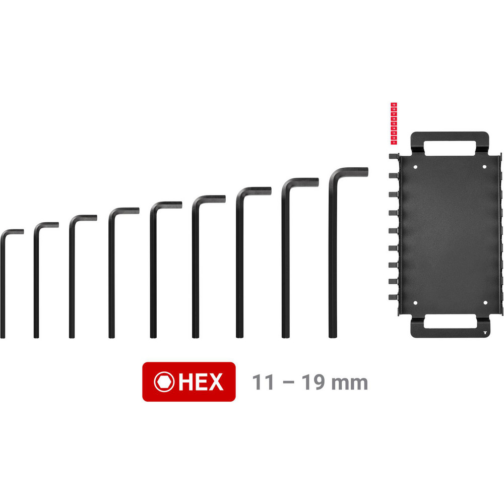 Tekton - Hex Key Sets: Tool Type: Hex Key; Handle Type: L Long & Short ...