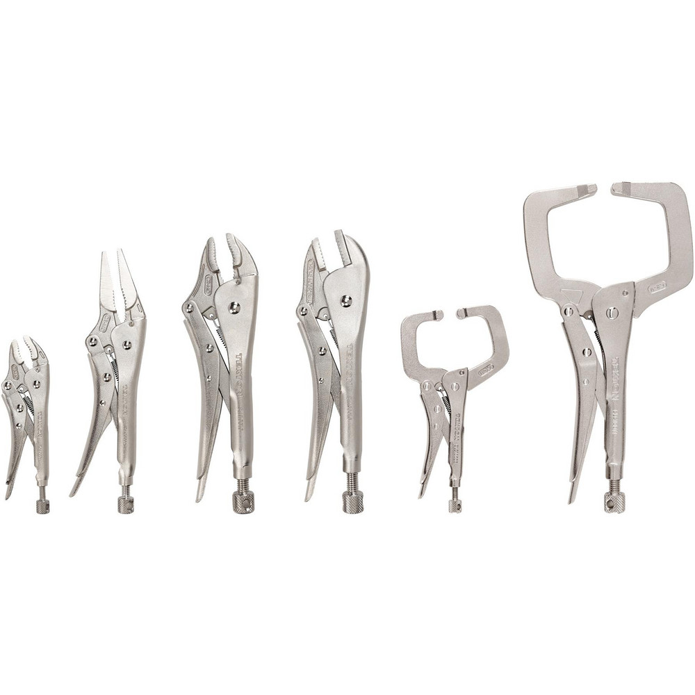 Tekton - Plier Sets: Plier Type Included: Locking Pliers & C-Clamps ...