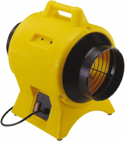 Schaefer Ventilation Equipment - 1-Speed 115V 0.25 hp 8" Inlet/Outlet ...