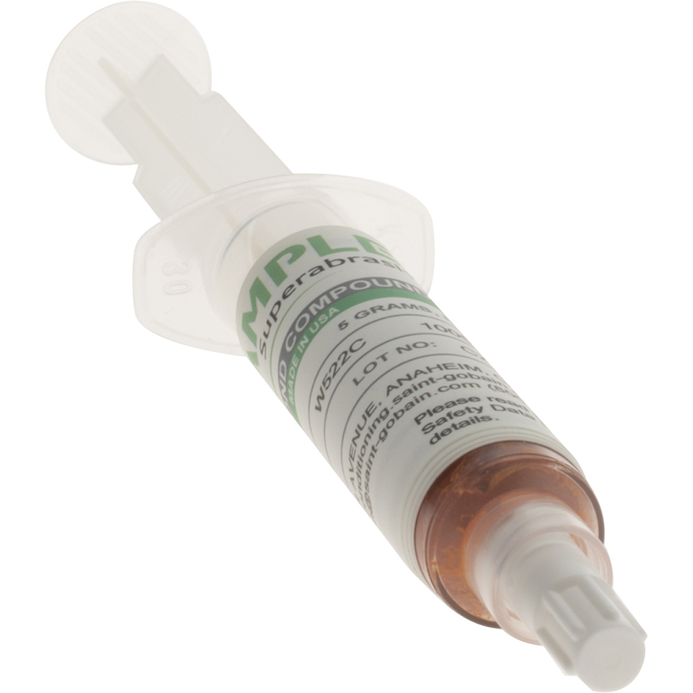 Norton - Buffing & Polishing Compound: Diamond Grit, Orange | MSC Direct