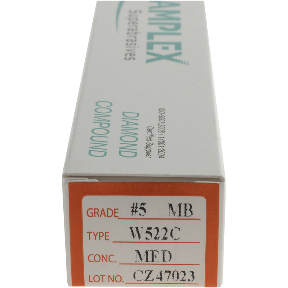 Norton - Buffing & Polishing Compound: Diamond Grit, Orange | MSC Direct