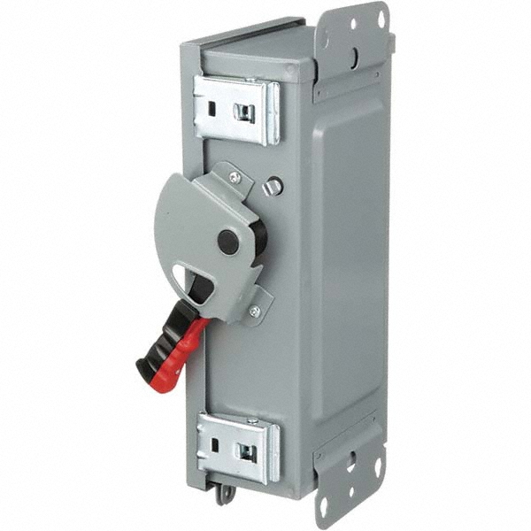 Square D - 30 Amp, 600 VAC/VDC, 3 Pole Fused Safety Switch - 69525327 ...