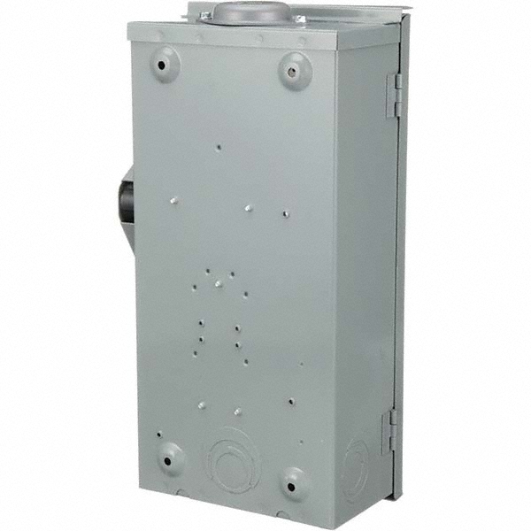 Square D - 60 Amp, 600 VAC/VDC, 3 Pole Fused Safety Switch - 69525400 ...