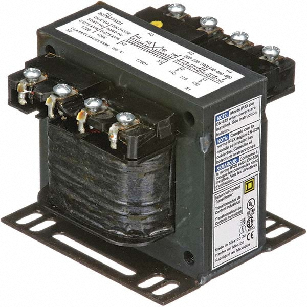 Square D - 1 Phase, 75 VA, Control Transformer - 69531408 - MSC ...