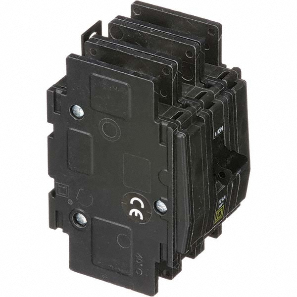 Square D - 60 Amp, 240 VAC, 3 Pole, Panel Mount Miniature Circuit ...