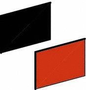 Schneider Electric - Rectangular, Legend Plate Insert - Blank | MSC Direct